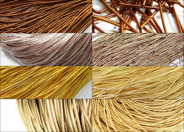 Set of 8 colors French smooth wire 1 mm – Exclusive Craft